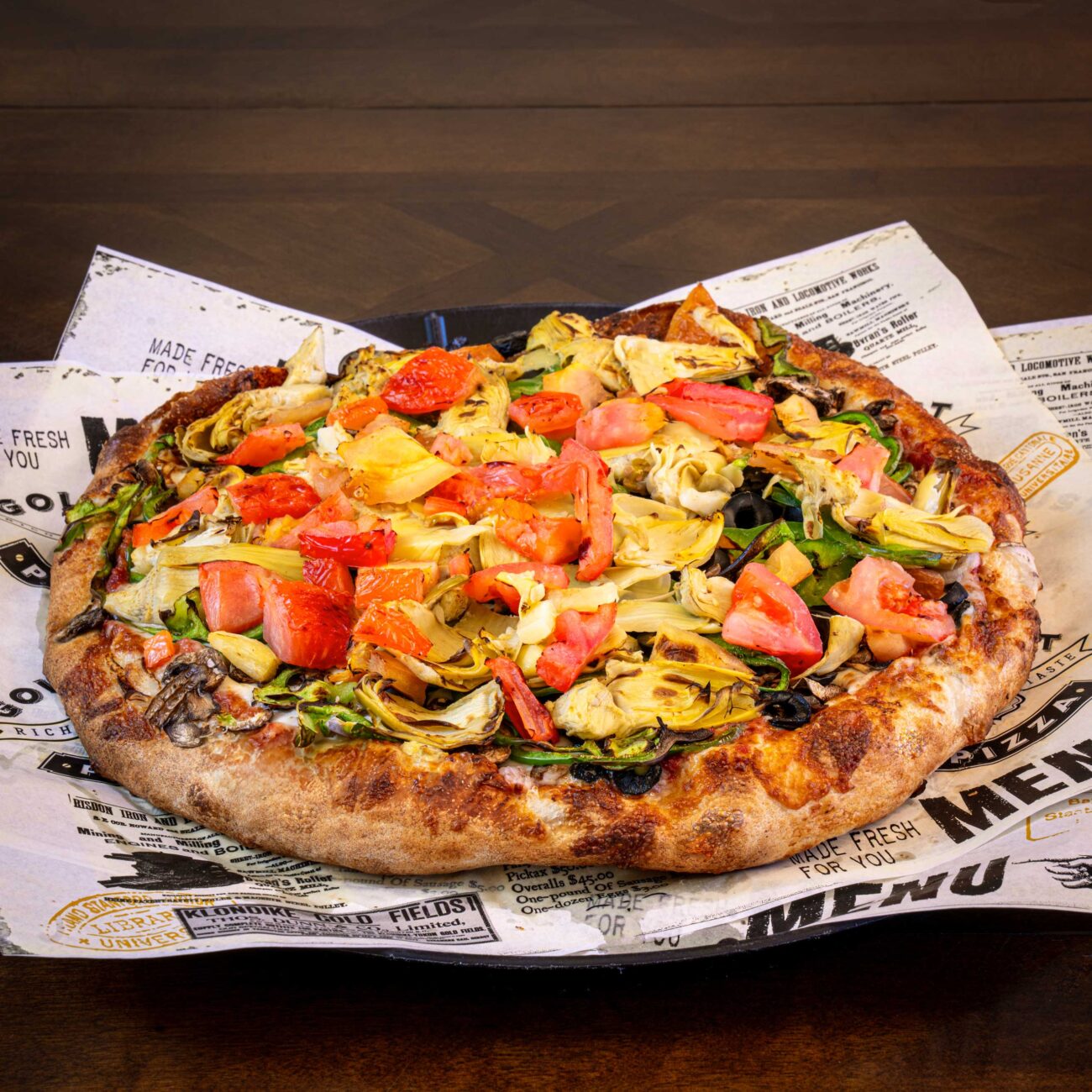 Our Menu - Handcrafted Pizzas, Calzones, and More | Gold Dust Pizza