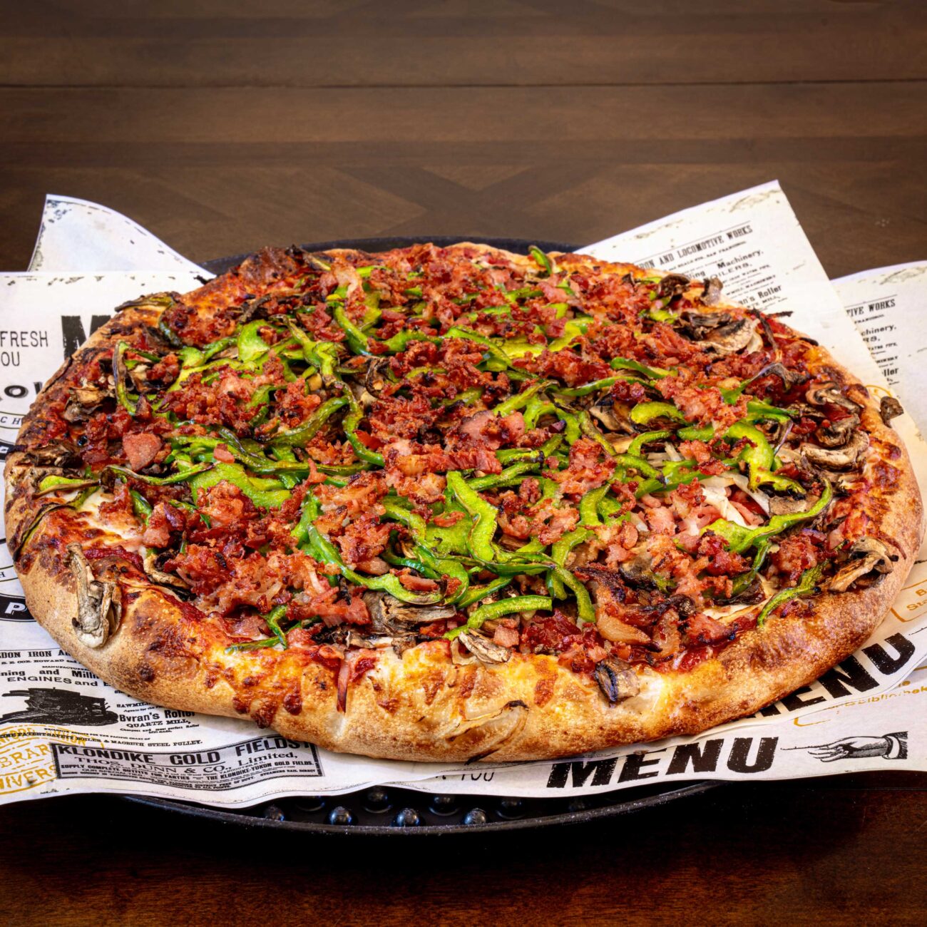 Our Menu - Handcrafted Pizzas, Calzones, and More | Gold Dust Pizza