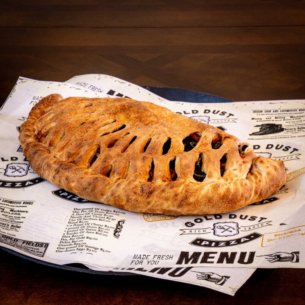 Our Menu - Handcrafted Pizzas, Calzones, and More | Gold Dust Pizza