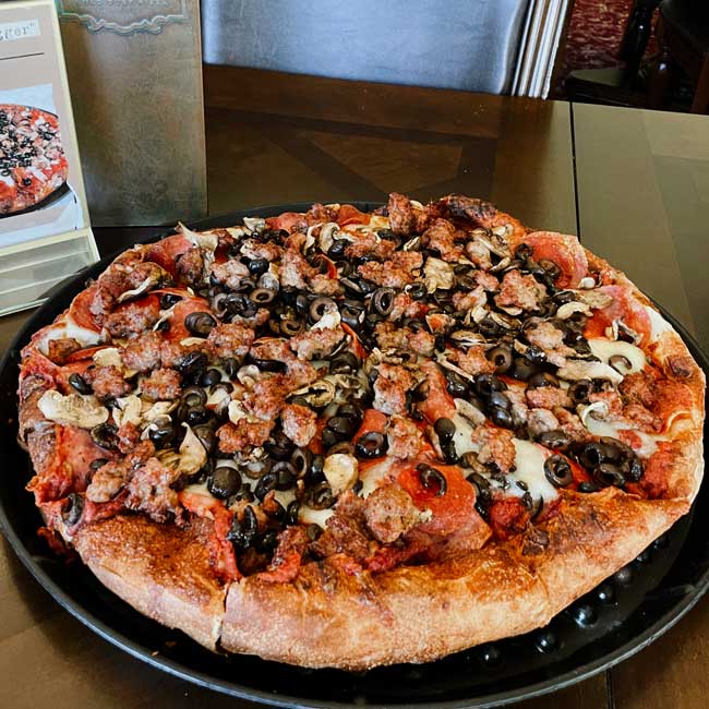 Our Menu - Handcrafted Pizzas, Calzones, and More | Gold Dust Pizza