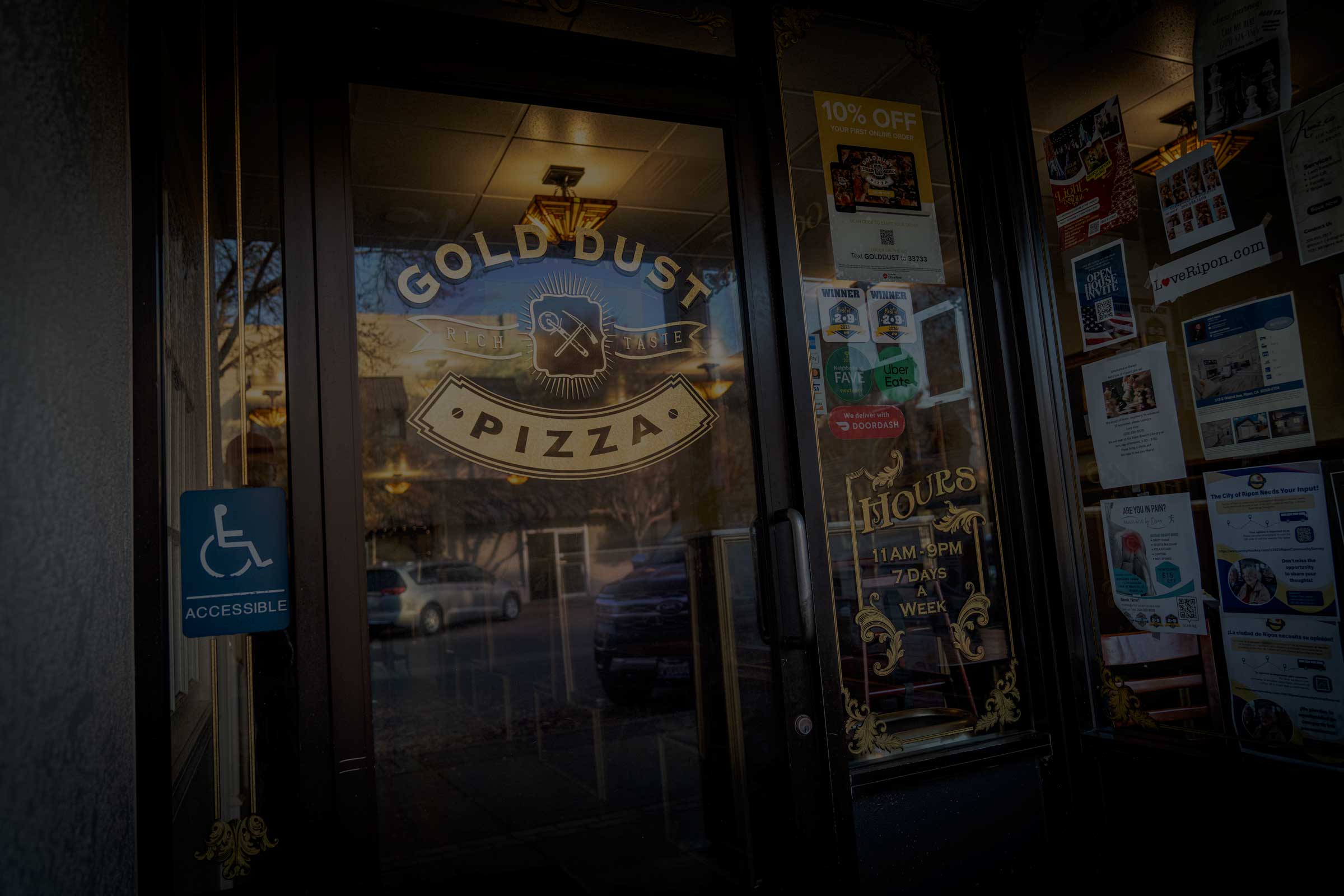Gold Dust Pizza Ripon - Handcrafted Pizza Since 1984