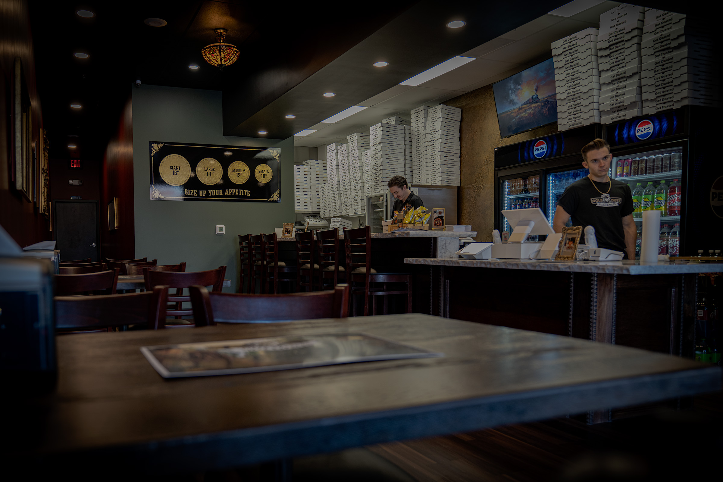 Gold Dust Pizza Express Modesto - Quick Takeout & Delivery Pizza